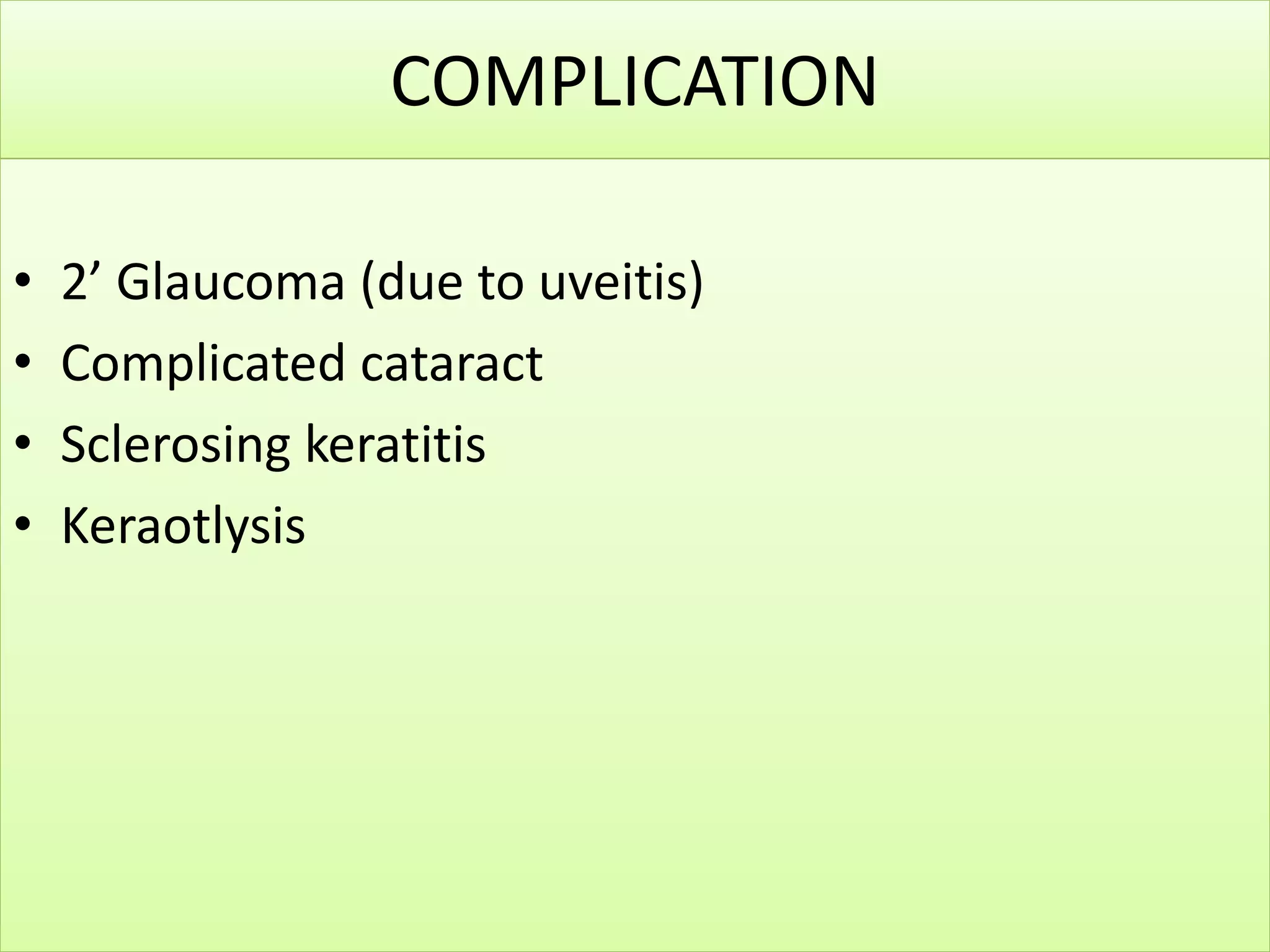 Episcleritis and scleritis (ophthalmology) | PPTX