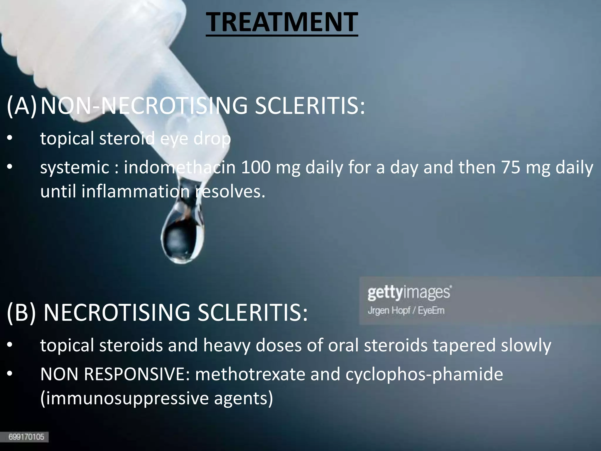 Episcleritis and scleritis (ophthalmology) | PPTX