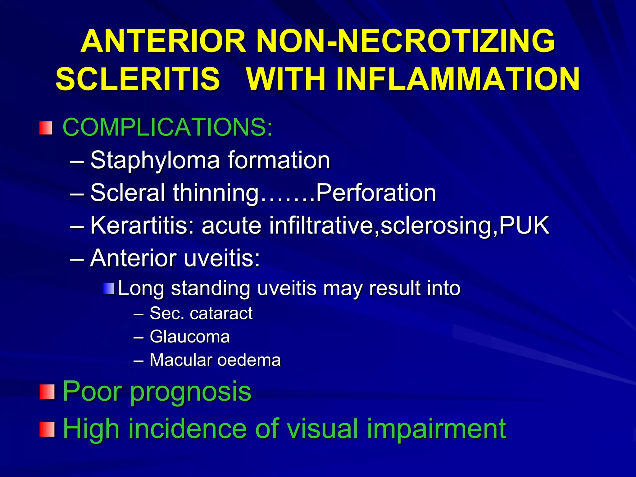 Episcleritis & scleritis | PPT
