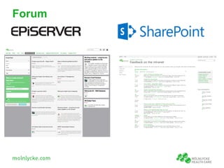 EPiServer and SharePoint integration when developing an intranet | PDF