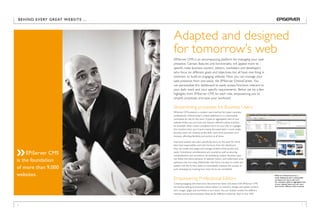 EPiServer Cms 6 | PDF | Web Development | Internet