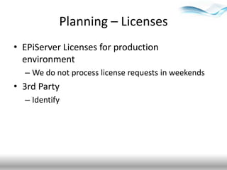 EPiServer Deployment Tips & Tricks | PPT