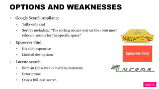 Episerver and search engines | PPT