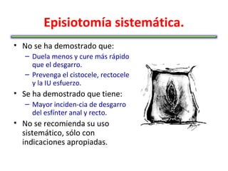 Episiotomía | PPT