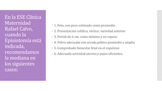 Episiotomia y-episiorrafia | PPTX