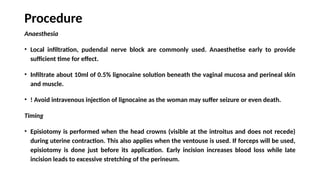 Management of Episiotomies and perineal tears .pptx