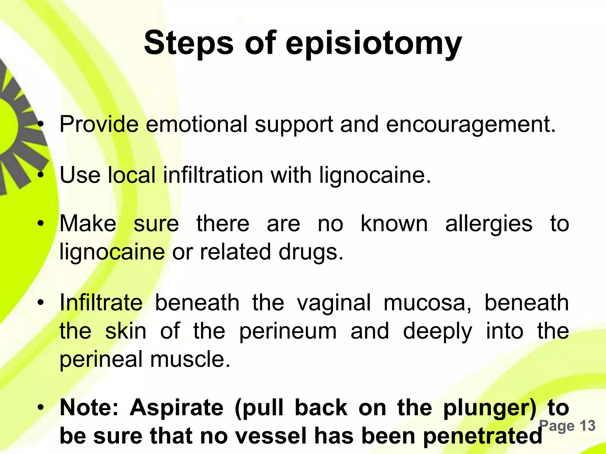 Episiotomy | PPTX