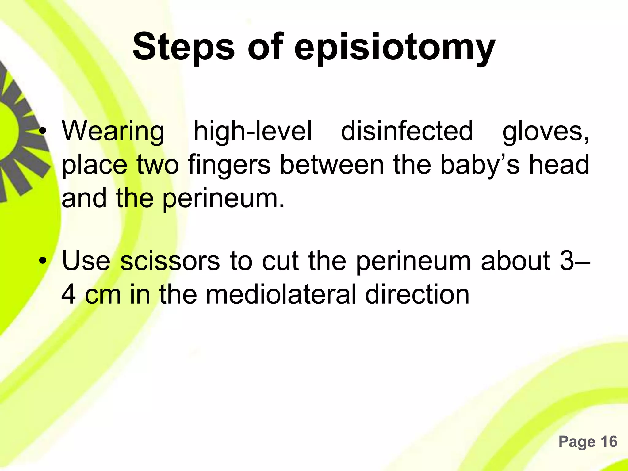 Episiotomy | PPTX