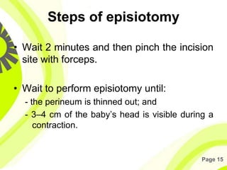 Episiotomy | PPTX