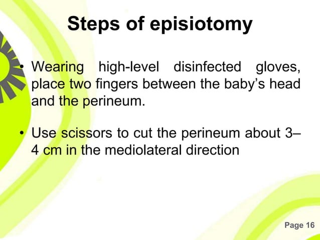 Episiotomy | PPTX | Pregnancy | Reproductive Health