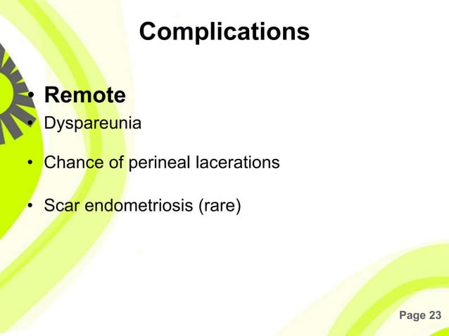Episiotomy | PPTX | Pregnancy | Reproductive Health