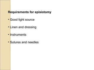 Episiotomy | PPT
