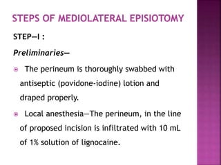 Episiotomy | PPTX