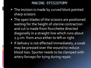 Episiotomy | PPTX | Pregnancy | Reproductive Health