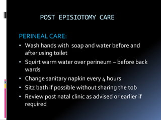 Episiotomy | PPTX