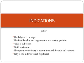 EPISIOTOMY types,purposes,procedures ppt | PPT