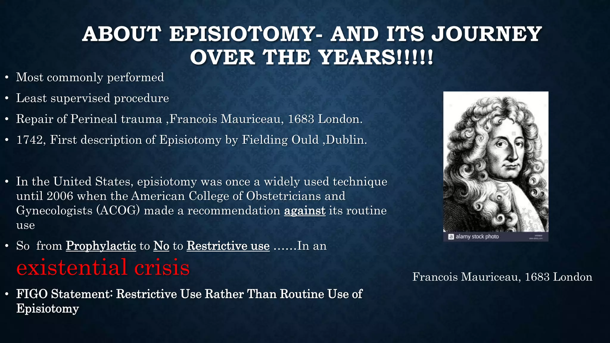 Episiotomy - Dr Mitra Saxena | PPTX