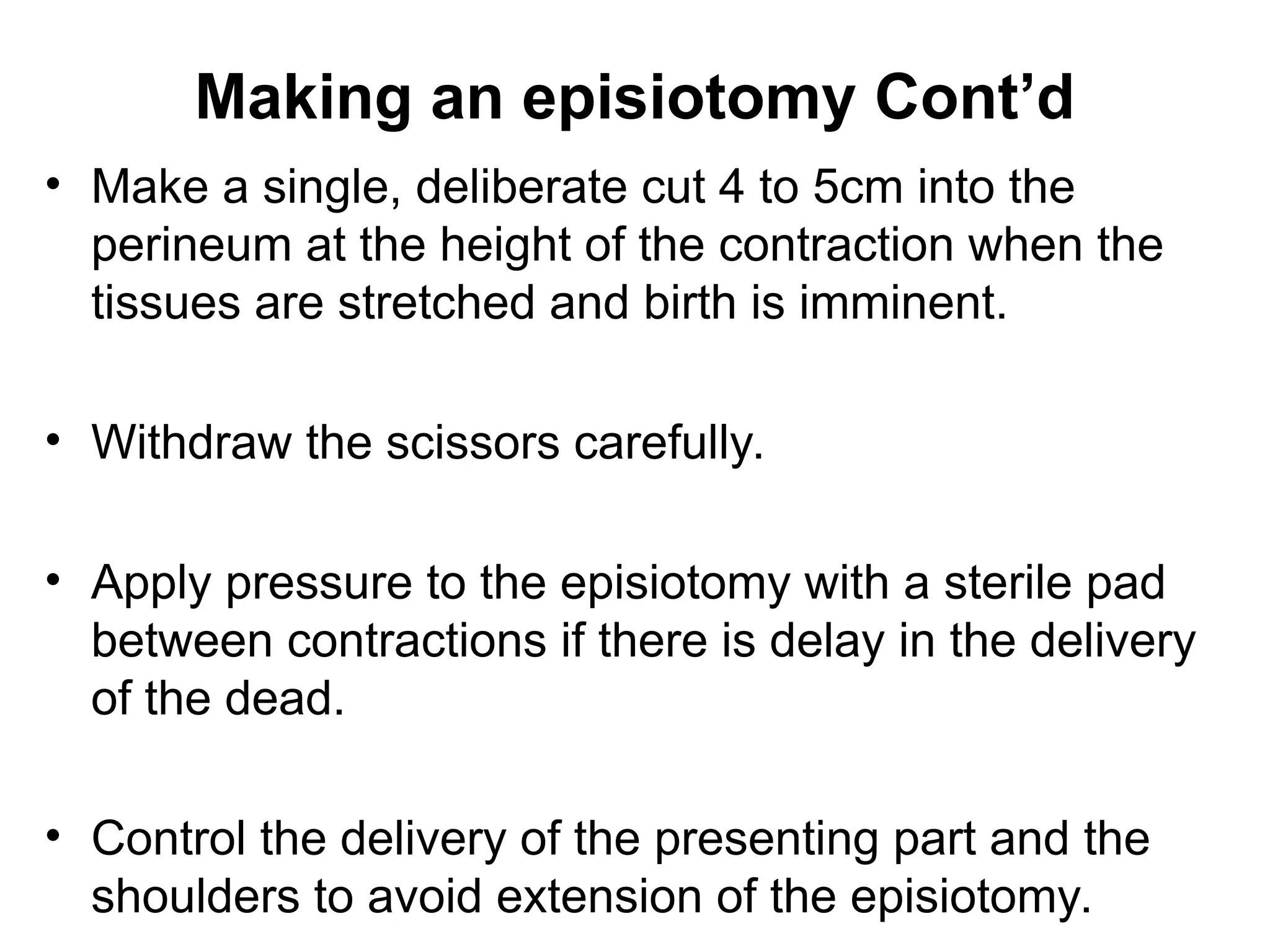 EPISIOTOMY CUTTING AND REPAIR EDITED VK.ppt
