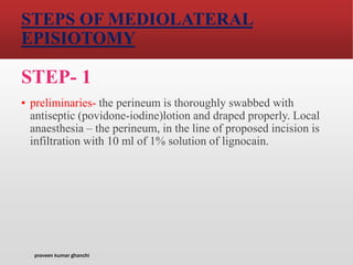 Episiotomy pkg | PPTX