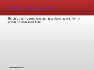 Episiotomy pkg | PPT