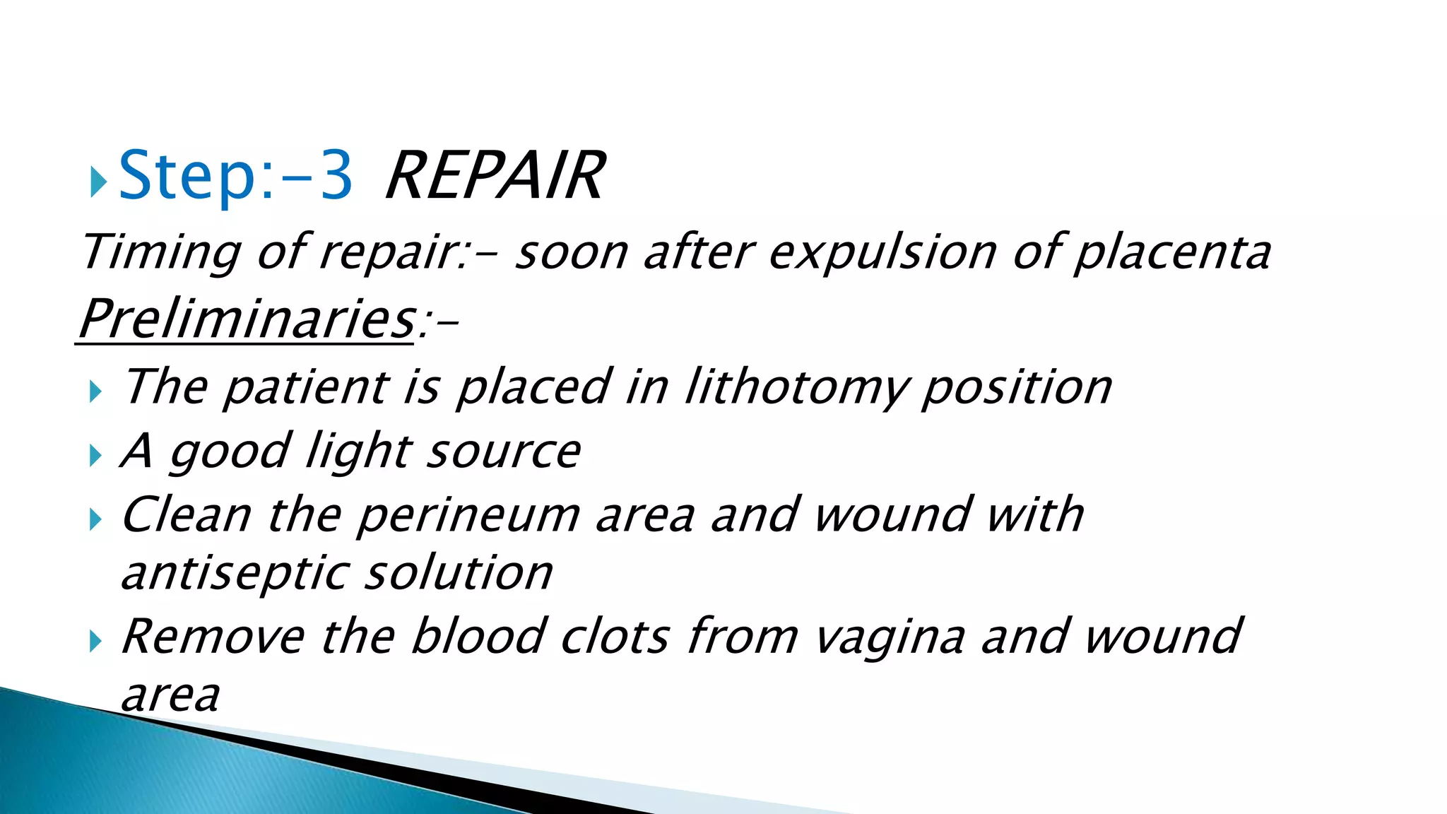 Episiotomy procedure | PPTX