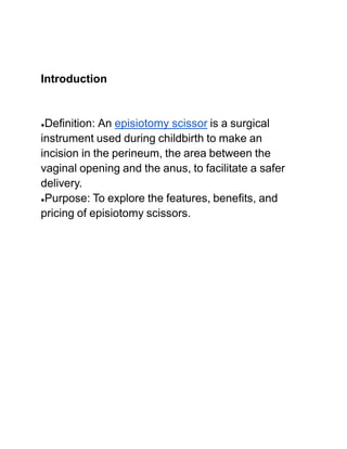 Episiotomy Scissor.ppt