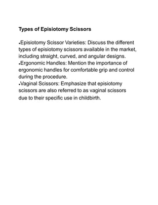 Episiotomy Scissor.ppt
