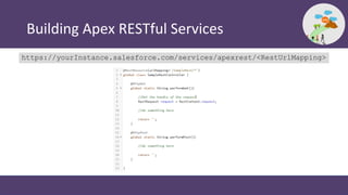 Episode 11 building & exposing rest api in salesforce v1.0 | PPTX