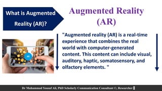 Augmented Reality : Types of Augmented Reality | PPTX
