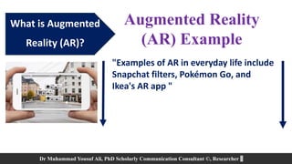 Augmented Reality : Types of Augmented Reality | PPTX