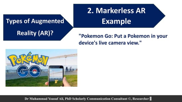 Augmented Reality : Types of Augmented Reality | PPTX