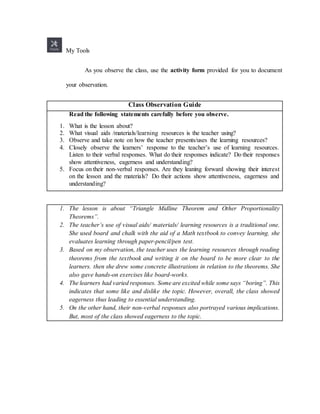 Field Study 3 Episode 3 | DOCX