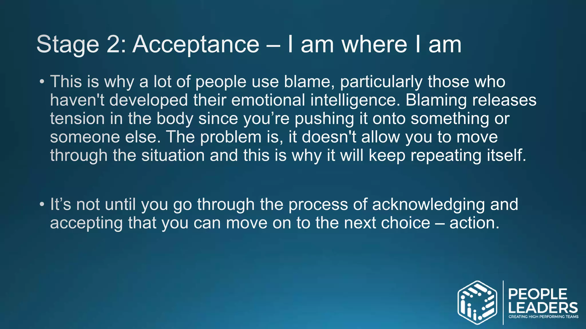 Awareness, Acceptance and Action | PPTX