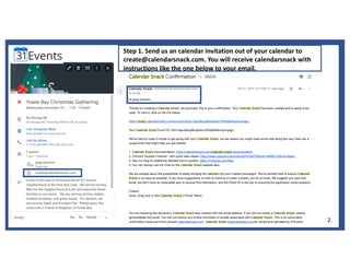 Episode 59 mail chimp calendarsnack review | PPT