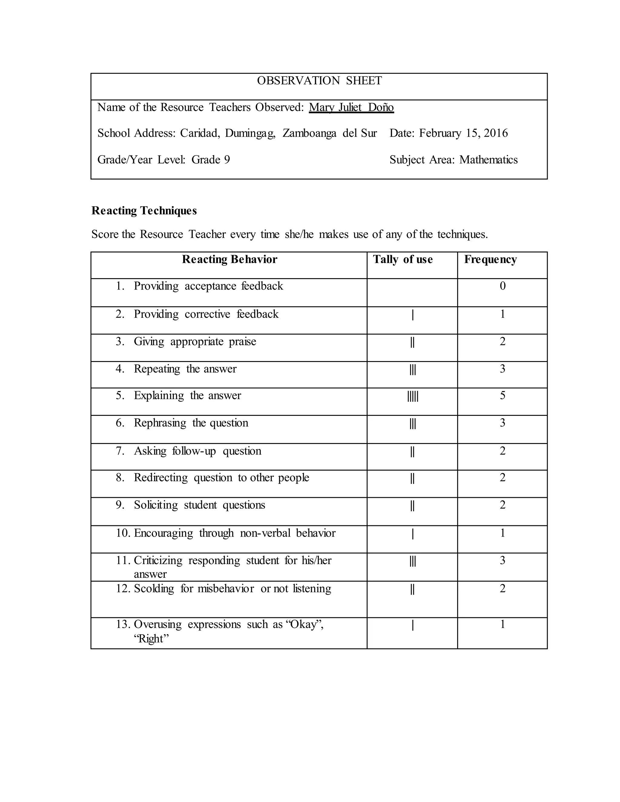Field Study 2 Episode 7 | DOCX