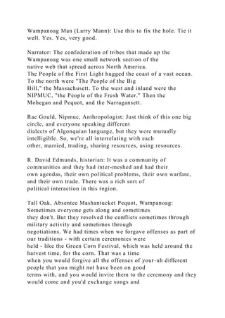 Episode One After the Mayflower Transcript Sl.docx