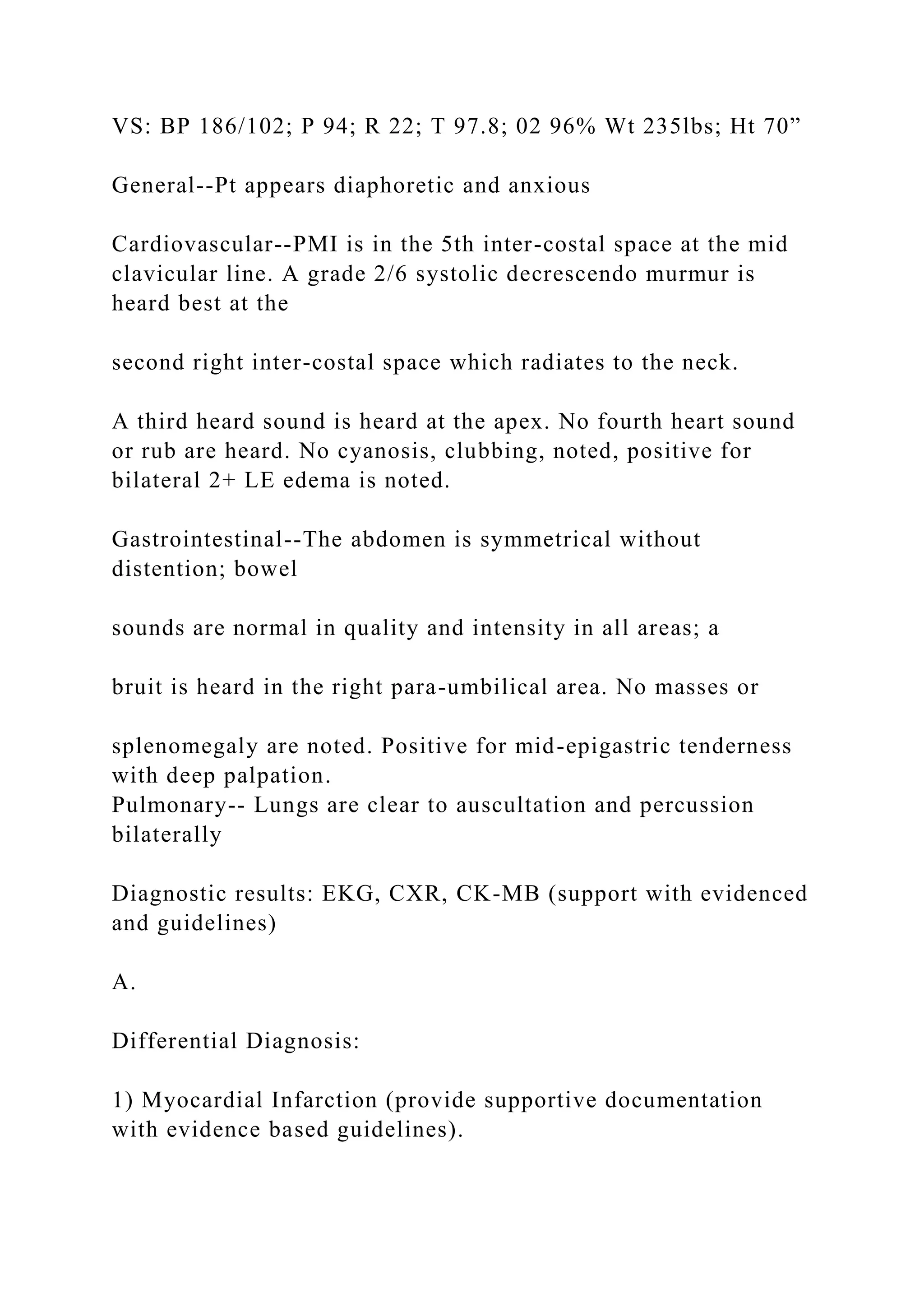 EpisodicFocused SOAP Note Exemplar Focused SOAP Note for a pati.docx