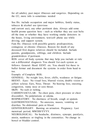 EpisodicFocused SOAP Note TemplatePatient InformationIniti | PDF