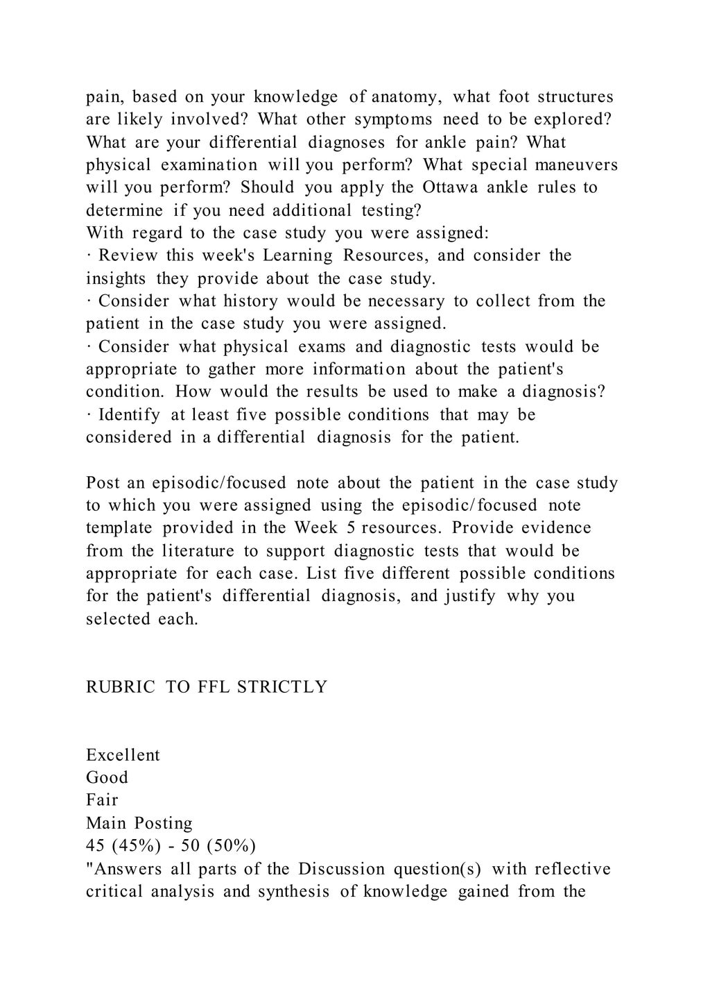 EpisodicFocused SOAP Note TemplatePatient InformationIniti | PDF