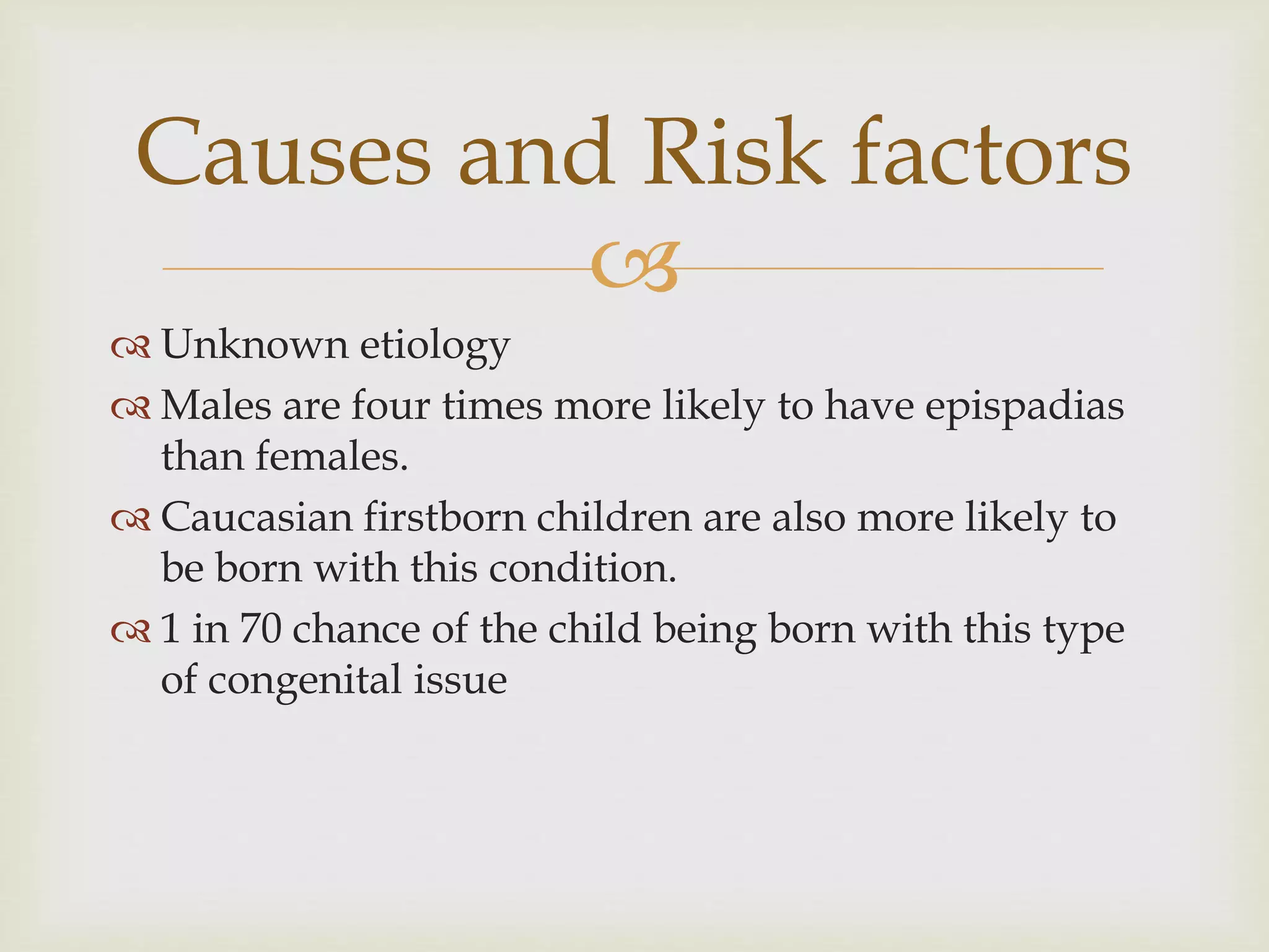 Epispadias | PPTX