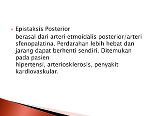Epistaksis | PPTX