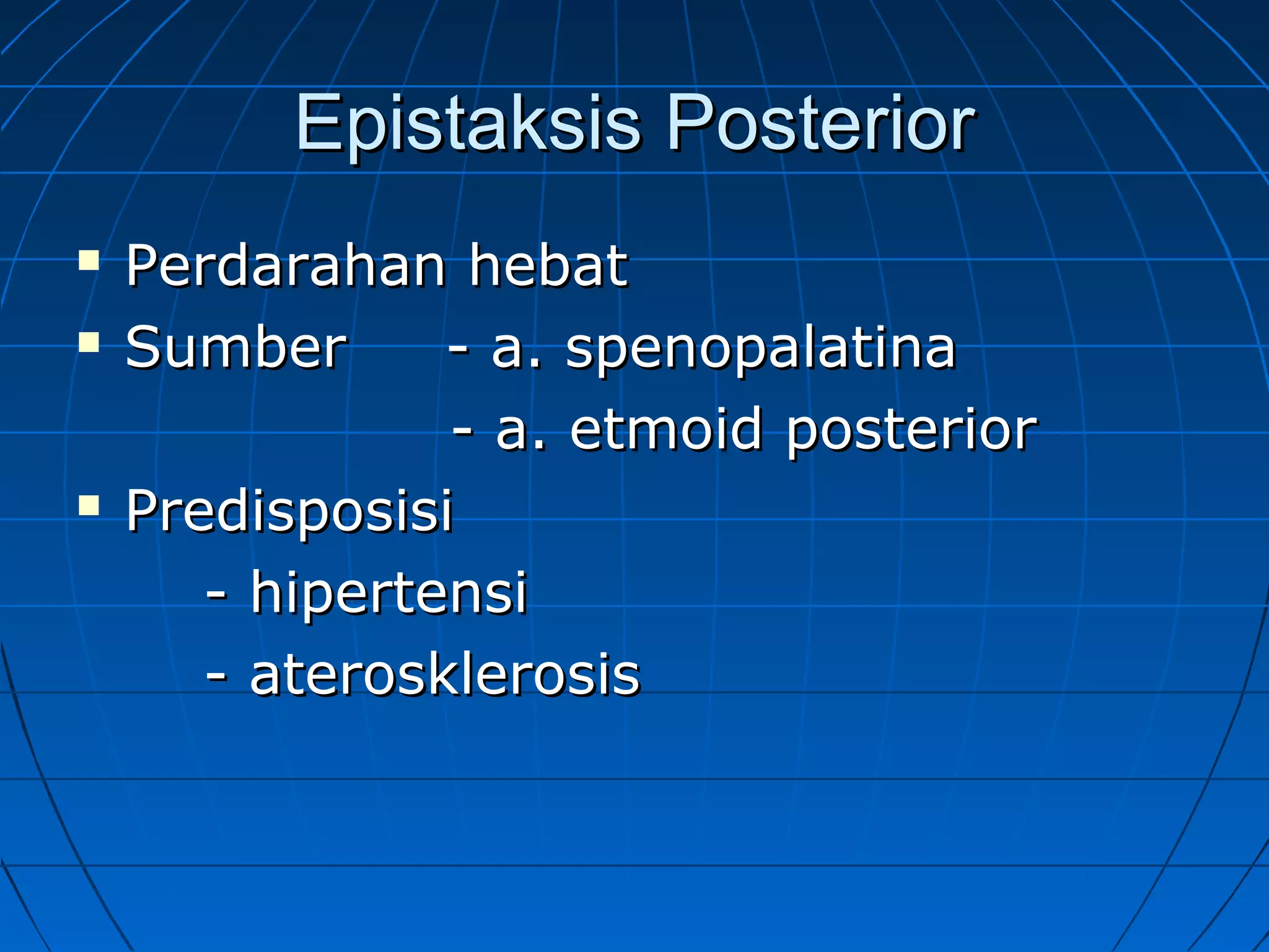 Epistaksis | PPT