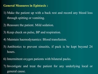 Epistaxis | PPT