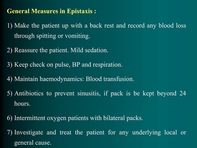 Epistaxis | PPT