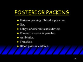 Epistaxis | PPTX