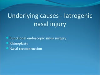 Epistaxis- Nose Bleed Overview and Managment | PPT