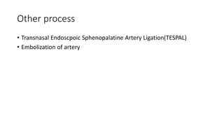 Epistaxis | PPTX