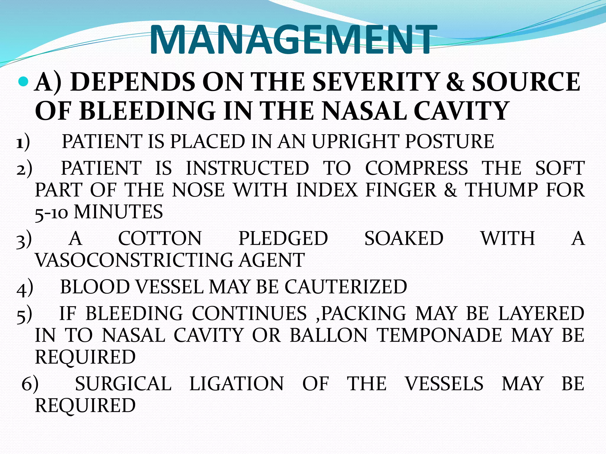 Epistaxis | PPTX
