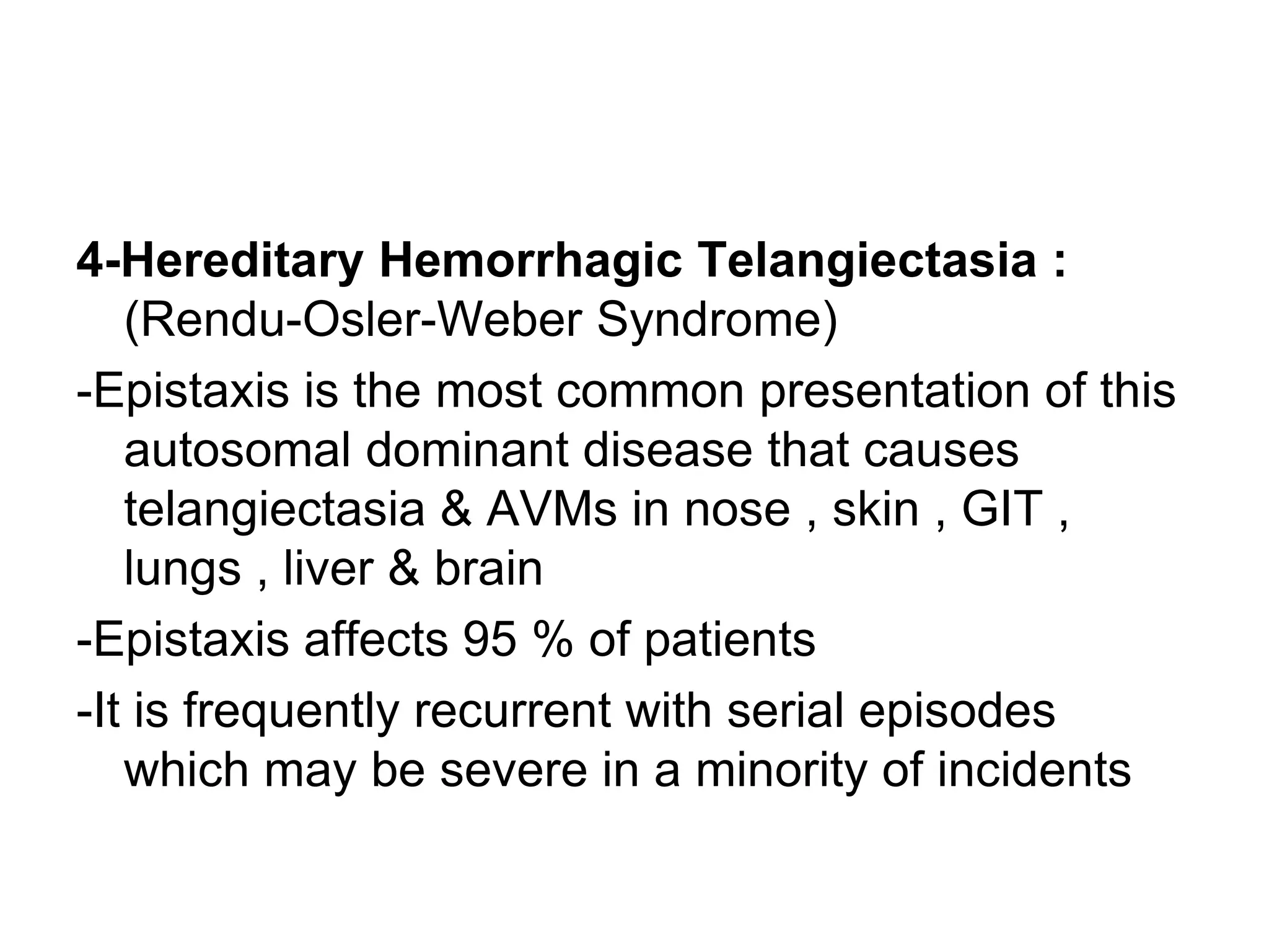 Embolization for Epistaxis | PPT