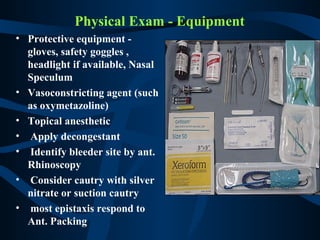 epistaxis.pdf | Ear, Nose and Throat Conditions | Diseases and Conditions